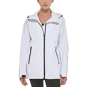 Calvin Klein Women's Performance Jacket,White,Large