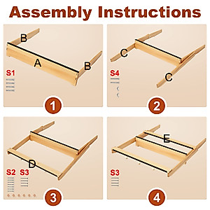 penypeal Guitar Stand Multiple Guitars, Guitar Rack Solid Beech Wood Folding Design, Removable Retainers for Guitar Bass Display and Guitar Case/Bag