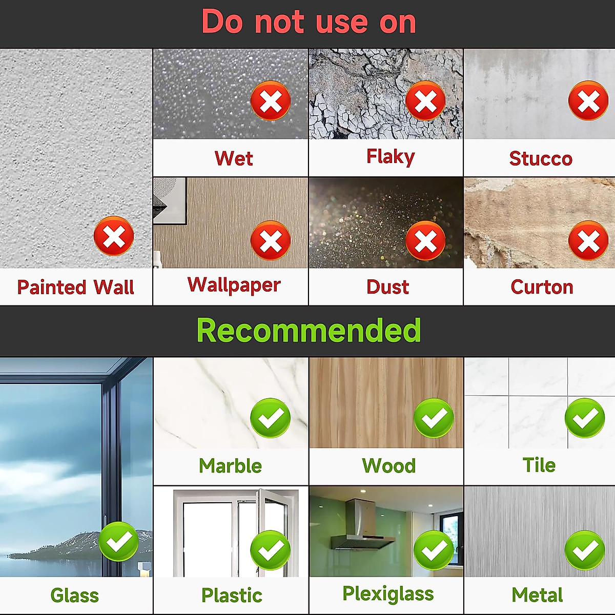 Strjobaili 20 Pack Large Adhesive Hooks for 44 lb(Max) Hanging Heavy Duty, Self Adhesive Sticky Hooks Waterproof Stainless Steel Wall Hooks for Home Bathroom Shower Kitchen Outdoor Utility Hooks