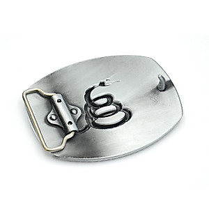 Belt Buckles Men Western Cowboy - Don't Treat On Me Belt Buckle Western Belt Buckles for Men Snake Belt Buckle Women Mens Belt Buckle Silver Belt Buckle, Cowboy Belt Buckles for Men Patriotic Hebillas