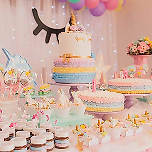 Soleebee 114 Pcs Cake Decorating Tools Fondant Cake Baking Decorating Sugar Craft Icing Tools Plunger Cutters Snowflake Rose Flower Moulds Set Letter Cookie Cutters Rolling Pin Equipment Accessories