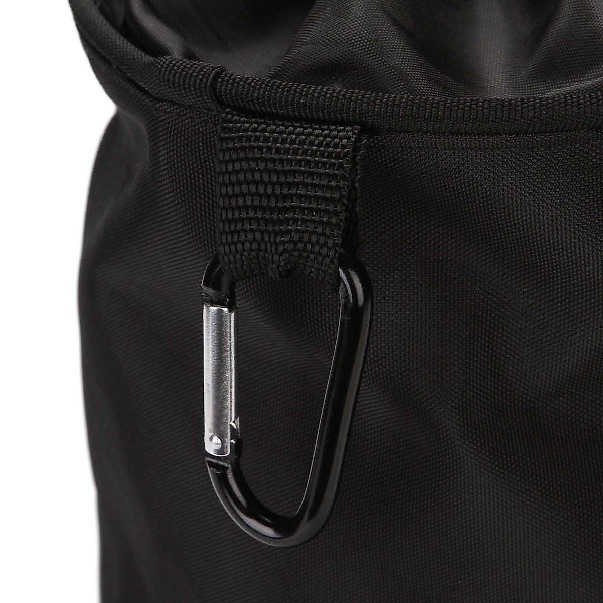 VEAMOR Clothespin Bag Hanging Clothesline Peg Organizer Storage Bags,Dust-proof (black)