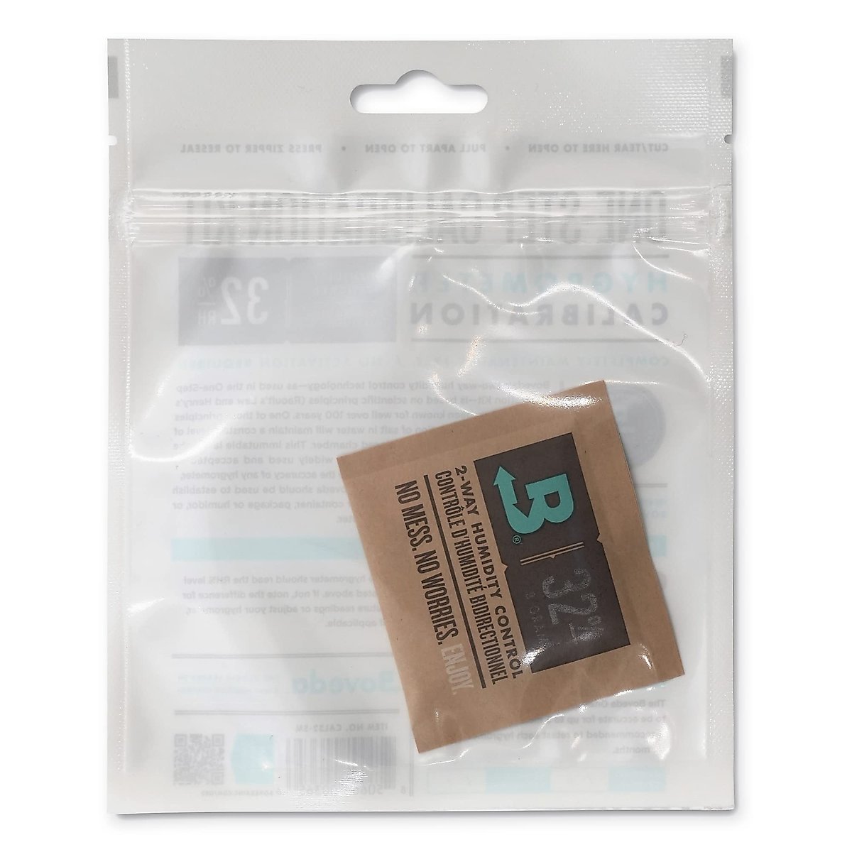Boveda One Step Hygrometer Mess Free Calibration Kit – Preloaded 32% RH 2-Way Humidity Control – Hygrometer Accuracy – Precise Test for Digital and Analog Hygrometers and Humidity Sensors – 1 Count