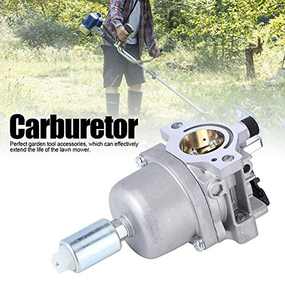 for Nikki 697203 for Straton 795873 Lawn Mower Carburetor Metal Replacement Carb