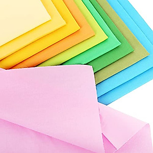 Meneng Solid Cotton Fabric Bundle: 50pcs Pack 10x10 Inch Percut Squares Assorted Washable Quliting Fabrics Bundles for Patchwork Sewing DIY Handmade Crafts