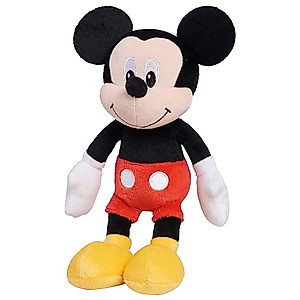 Disney Junior Mickey Mouse Bean Plush Mickey Mouse Stuffed Animal, Kids Toys for Ages 2 Up by Just Play