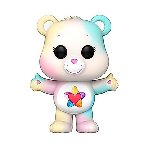 Funko Pop! Animation: Care Bears 40th Anniversary - True Heart Bear with Translucent Glitter Chase (Styles May Vary)