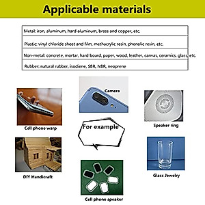 T-7000 50ml Super, Glass,Fabric,Craft, Adhesive,Puzzle, Glue Suitable for Repair Multipurpose High Performance Industrial Glue Semi Fluid Black Adhesive (50ML,1PACK)