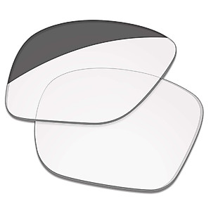 Acefrog Replacement Lenses for Oakley Scalpel OO9095 Sunglasses- HD Clear to Photochromic