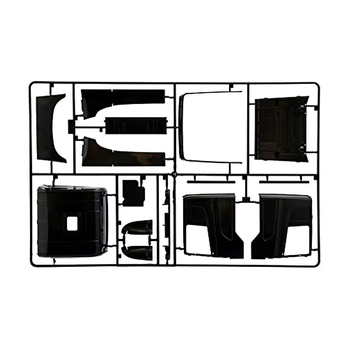 Italeri 3952S - 1:24 Scania R730 Streamline Show Truck, Model Making, Kit, Stand Model Making, Crafts, Hobby, Gluing, Plastic Kit, Detailed, Unisex Adults, Black