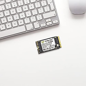 Timetec 512GB M.2 2242 SSD NVMe PCIe Gen3x4 3D NAND TLC Read/Write Speed Up to 2,000/1,500 MB/s Compatible with Lenovo Thinkpad E15 / ThinkPad 11e Yoga Gen 6, Laptop and Desktop