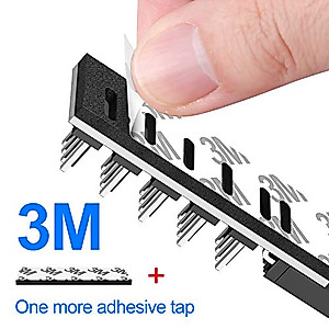 RISHTEN Motherboard PWM Fan Hub Splitter, 4 Pin Black Sleeved 5 Way PC CPU Cooling Case Fan Extension Splitter Adapter Cable 40cm/15.7inch for Computer Cooler Case Fans