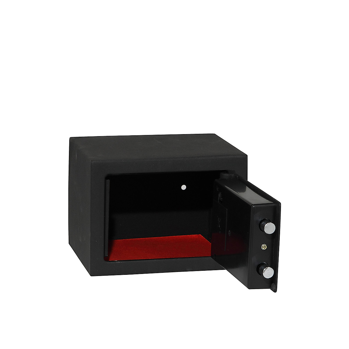 Honeywell Safes & Door Locks - Bolt Down Small Safe Box with Digital Lock for Home - Steel Security Electronic Lock Box - Cabinet & Door Design Safe with 2 Keys - 0.17-Cubic Feet - Black - 5005