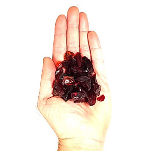 One Stop Outdoor RED Multi-Purpose Premium Decor & Fire Glass Rock 2-Pound 1/4"-1/2" inch - for Use in Fire Features, Aquariums, Apothecary, Jars, Vase, Potted Plants, Fire Bowls, Etc.