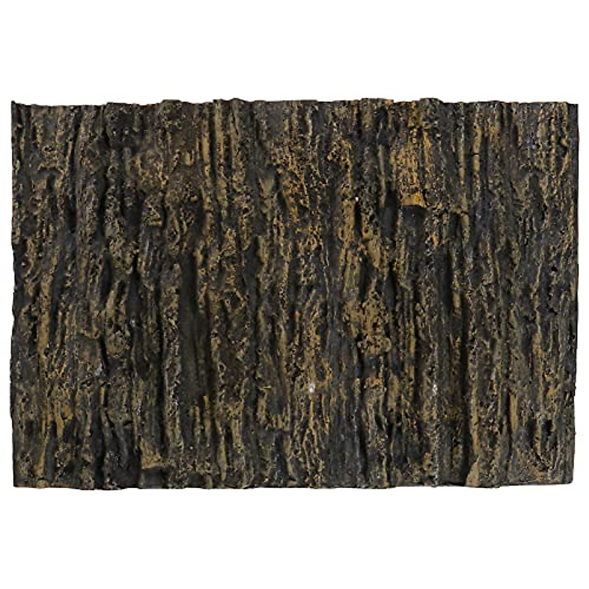 YARDWE Reptile Tank Background Aquarium Background Board Artificial 3D Bark Poster Foam Fish Tank Board Reptile Box Background Decoration for Vivarium Zoo Home Cork Tank Background