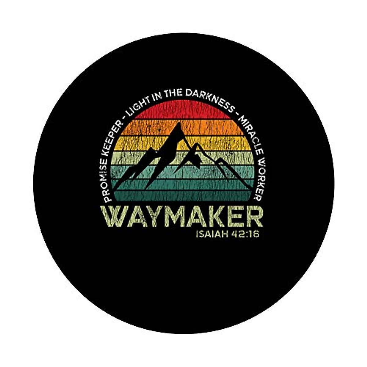 Vintage Waymaker Promise Keeper Miracle Worker Christian PopSockets Swappable PopGrip