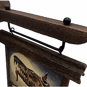 Factory Entertainment an American Werewolf in London - Pub Sign Scaled Prop Replica