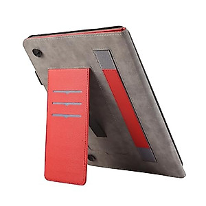 Tablet PC Case Compatible with Samsung Galaxy Tab S9/S7/S8 T870/T875 SM-X710 Tablet Case, Ultra Slim Lightweight PU Leather Protective Shell Anti-Scratch Magnetic Bumper Flip Cover with Fold Stand Fun