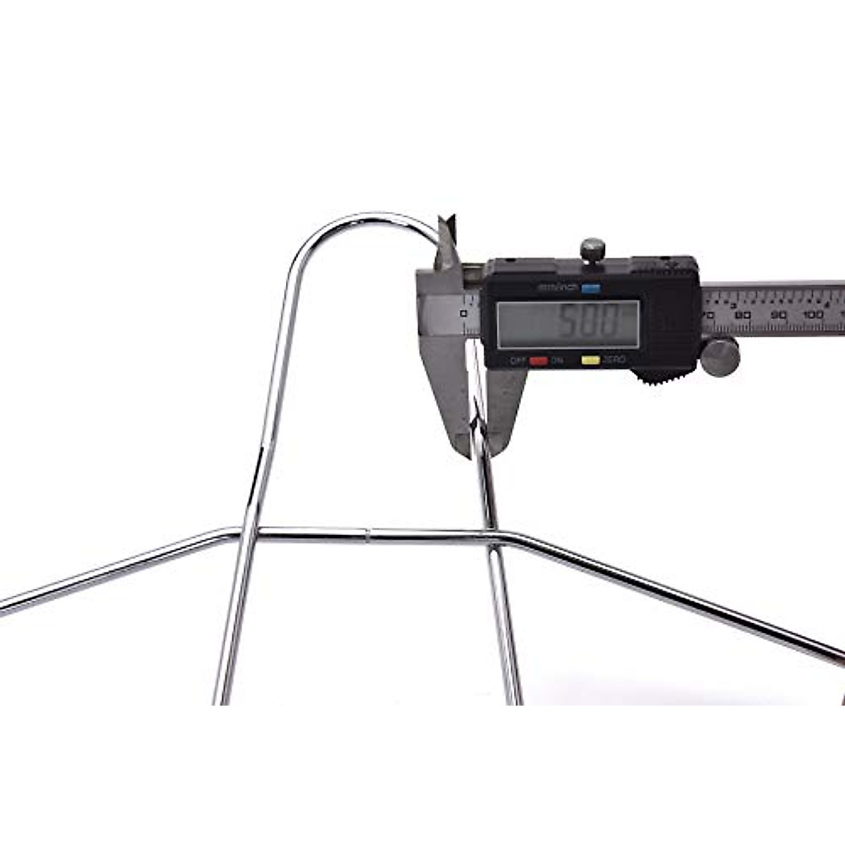 Quality Hangers 30 Extra Heavy Duty Anti Theft Security Metal Coat Hanger Suit Hangers with Polished Chrome, Supports 200LB, Closed Loop Coat Hangers (30)