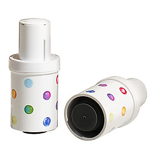 Vakuen Wieder Vacuum Wine Savers, Vacuum Pump with Built-In Silicone Plug, Vacuum Seal Wine Stoppers, No-leakage, Patented Twist-Locking, Wine Preserver, Keep Wine Fresh Longer, Gift Accessories