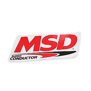MSD 35599 Super Conductor 8.5mm Spark Plug Wire Set, Small Block Chevy for use with HEI Cap