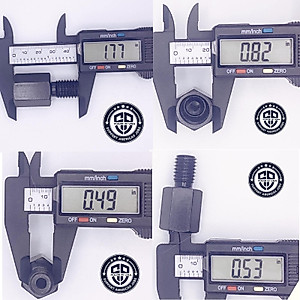 Angle Grinder Attachments Adapter 5/8" 11 Female to M14 Male for Water Cooling Hole (1)