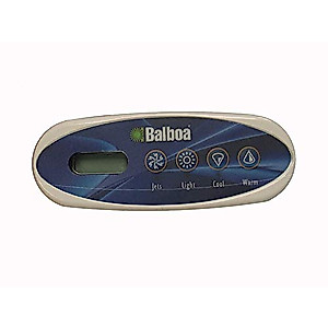 Balboa 30-200-5123 Topside Kit, Mini Oval Vl200 Plus Overlay, 55123