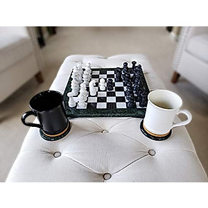 Essential Drinkware 15oz Entice Ivory White Tall Ceramic Coffee Mug, Set of 4 - Large handles, dishwasher and microwave safe