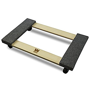 Cosco 12323ASB1E Handtruck, 4 in 1, Steel & Wen 1320 lbs. Capacity 18 in. x 30 in. Hardwood Furniture Moving Dolly, Two Pack