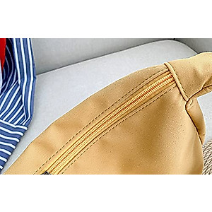 Canvas Messenger Bag For Women Large Hobo Crossbody Bag Zipper Closure Casual Shoulder Tote Bag