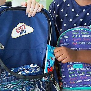 CLIF Kid Zbar - Iced Oatmeal Cookie - Soft Baked Whole Grain Snack Bars - USDA Organic - Non-GMO - Plant-Based - 1.27 oz. (18 Pack)