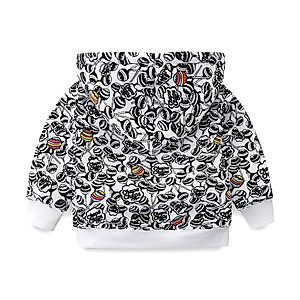 Mud Kingdom Beige Sweatshirt Baby Girls Hooded Fur Lined Coat Zip Up Ribbed Cuffs 6-12 Months