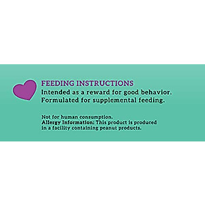 Health Extension Dry Dog Treat, GMO-Free, Training Treats for Small Breeds Dogs & Puppies, with Added Vitamin & Minerals, Heart-Shaped Crunchy Biscuits with Chicken (12 Oz / 340 g)