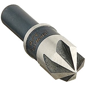 Irwin Tools 1877715 Countersink Drill Bit, 3/8-Inch, Black Oxide