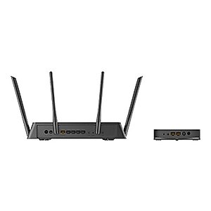 D-Link COVR Whole Home Mesh WiFi System AC3900, Up to 6,000 sq ft, Router & Seamless Extender Wireless Internet MU-MIMO (COVR-3902-US)
