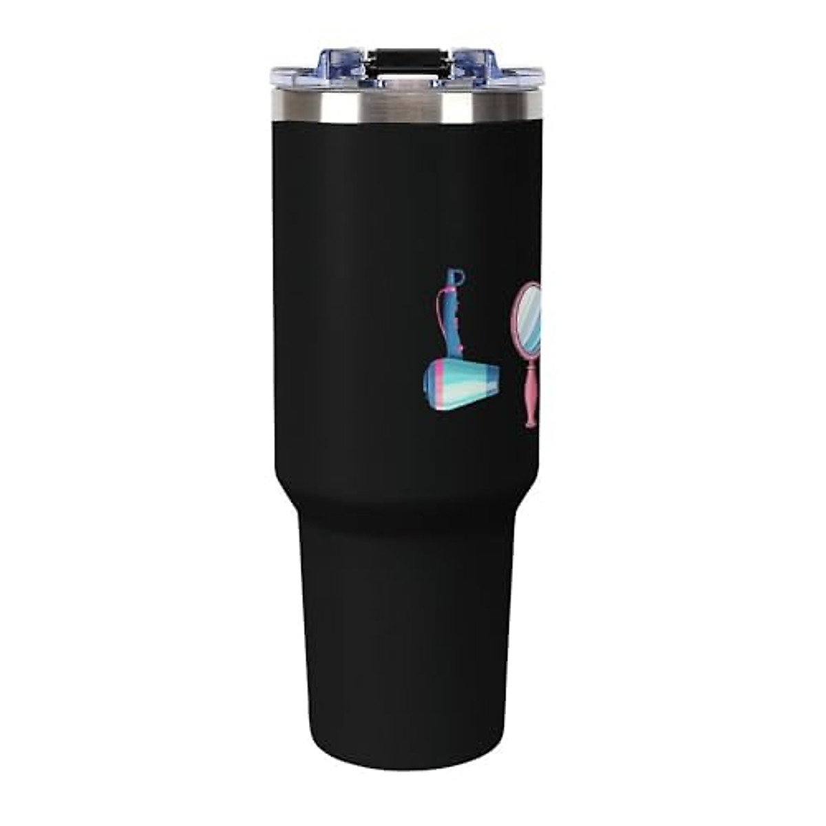 Hairdresser Hairstylist Love Barber Tool 40 Oz Tumbler Insulated Stainless Steel Water Bottle Travel Mug Car Cup with Handle And Straw