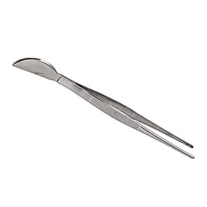 VINGVO Bonsai Tweezers, Edges Bonsai Tweezers Tool Ergonomic Handle Wear Resistant Rust Proof (Straight)