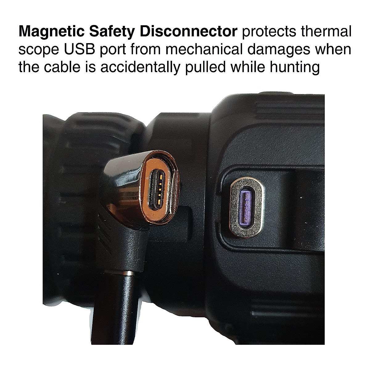 Basic Precision Yoter Power Kit - Picatinny Mountable External Power Bank Compatible with Bering Optics Super Yoter, Super Hogster, Hogster R, Hogster Stimulus Thermal Scopes (Sights) & Clip-On Units