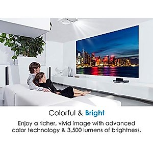 Optoma HD39DARBEE 1080p High Performance Home Theater Projector | Darbee Image Processor for Super Sharp Movies and Games | Bright 3500 Lumens | Large 1.6 Zoom and Vertical Keystone