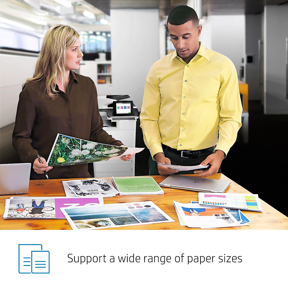 HP Color LaserJet Enterprise Flow Multifunction M776z All-in-One Wireless Duplex Printer with JetIntelligence (3WT91A)