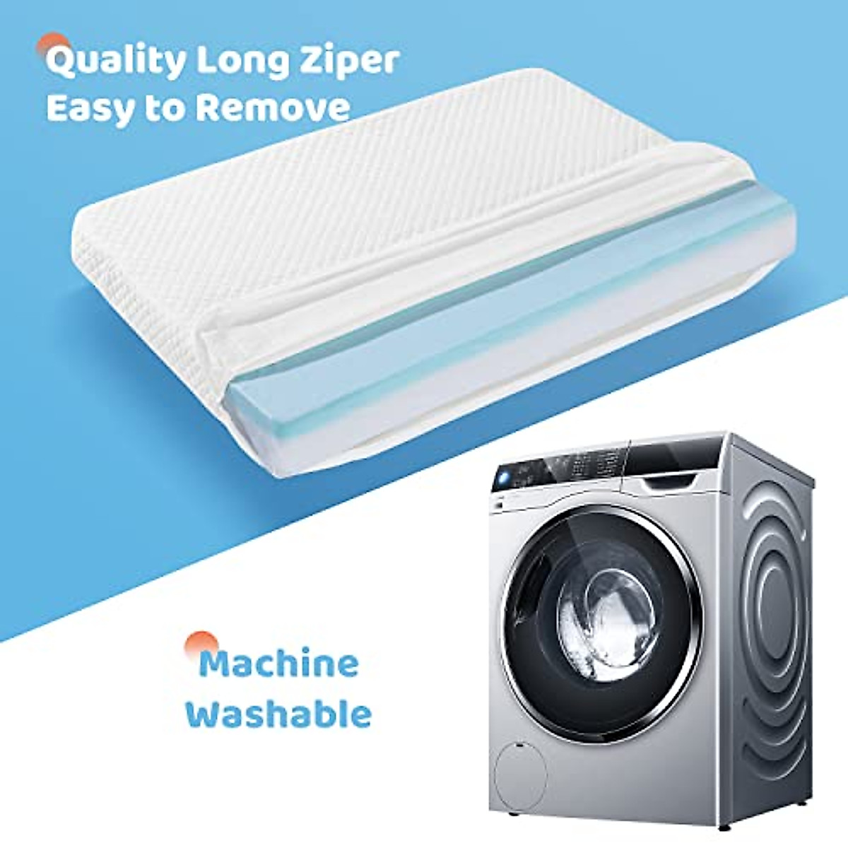 Foambesty® Waterproof Pack n Play Mattresses (38''x26''x3''), Fitted Pack and Play Mattress Pad, Dual Sided Soft Mini Crib Mattress for Baby & Toddlers, Travel Playard Pad, Includes Carry Strap