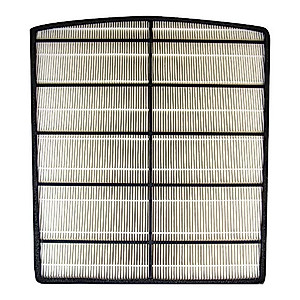 LivePure True HEPA Replacement LP-HF550 Filter for Bali Series Air Purifiers LP550TH, LP550THP, White