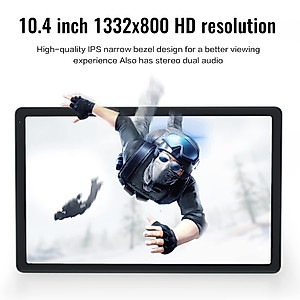 MERRYROYAL Tablet 10.4 inch 32GB Android 11 Quad Core 6000mAh 1332x800 HD CTP Tablets (LightGray)