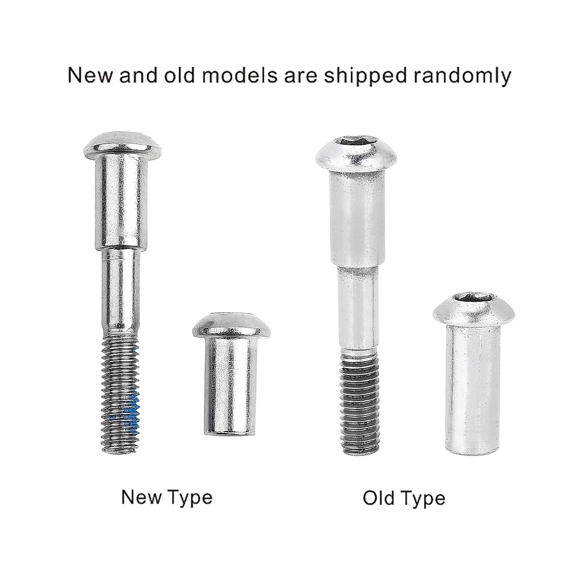 SolUptanisu Fixed Bolt Screw Folding,for MIJIA M365 Electric Scooter Replacement Hinge Bolt Skateboard Assembled Screws Parts Pothook