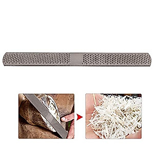 Hoof Trimming Knife, YOUTHINK Double Sided Hoof Rasp T12 Carbon Steel Farrier Rasp File Round Head Farrier Tools Horseshoe Trimming File The Repair of Horses/Donkeys of Hard Hooves