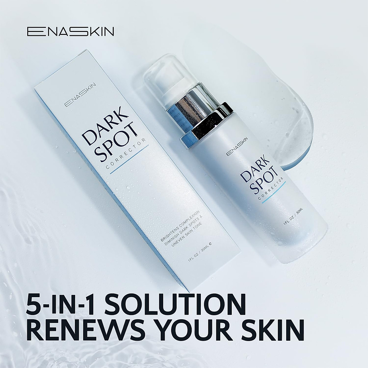 Dark Spot Remover for Face and Body: Dark Spot Corrector for Age Spot Sun Spot Freckles Melasma Brown Spot - Faded Spot Correcting Serum for Face Inner Thighs Hands Intimate Area - 30ML