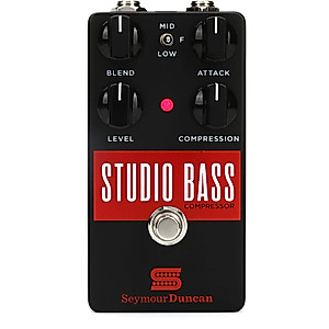 Seymour Duncan Studio Bass Compressor Pedal Bass Compression Effect Pedal