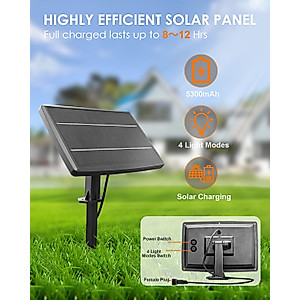 Svater Solar String Lights Outdoor, 100FT ST38 Patio Lights with 52 Shatterproof LED Bulbs(2 Spare), Waterproof Plastic Solar Powered Hanging Lights String for Outside Backyard, Garden, Pergola