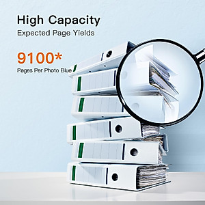 E-Z Ink (TM) Compatible Ink Cartridge Replacement for Canon CLI-281XXL CLI 281 XXL to use with PIXMA TS8320 TS8220 TS8120 TS9120（Photo Blue，3 Pack）