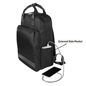Slim Durable Water Resistant Large Spacious Backpack for 15.6 inch Laptops, MacBook M2, Dell, HP, Acer, Asus, Samsung Laptops